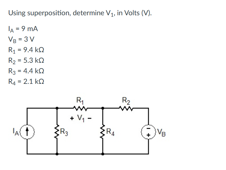 Solved USE SUPERPOSITION! Solve this problem entirely! | Chegg.com