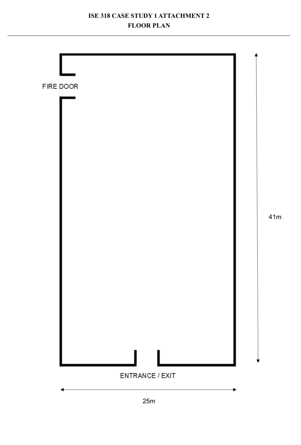 Solved ISE 318 CASE STUDY 1 FACILITIES LAYOUT Instructions - | Chegg.com