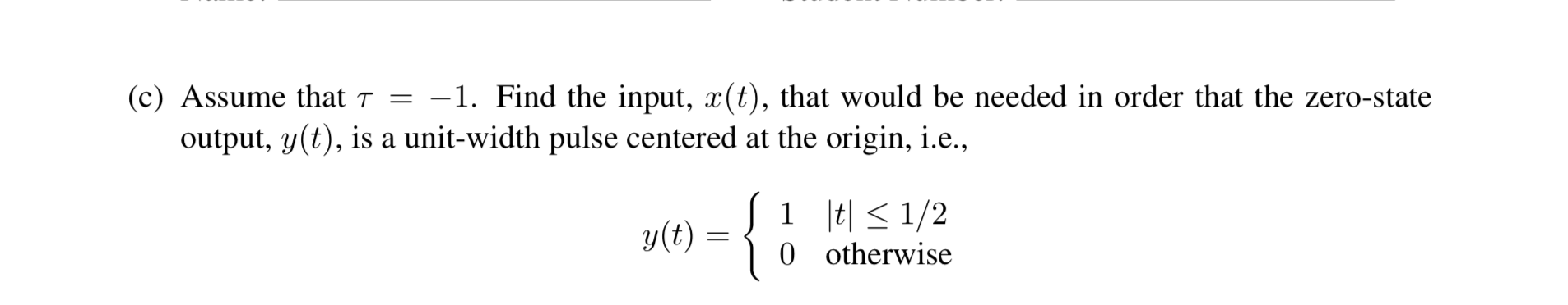 Solved 15 1 A Continuous Time Linear Time Invariant Lti