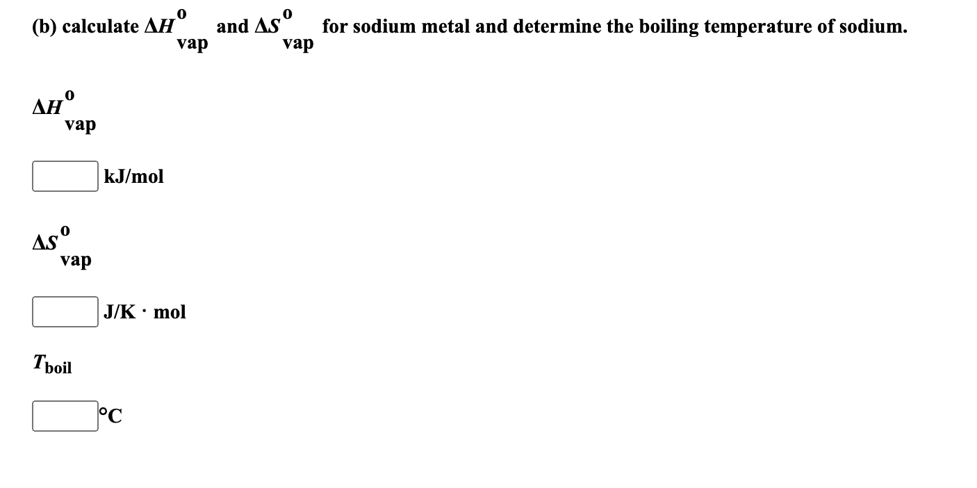 Solved Using Data From Your Text And Assuming That The 