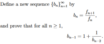 Solved Define a new sequence {bn} by and prove that for all | Chegg.com