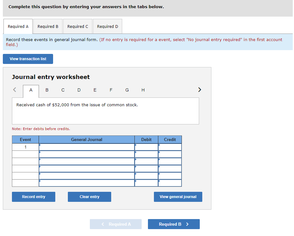 Solved The following events apply to Pearson Service Co. for | Chegg.com