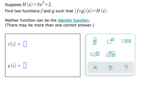 Solved Suppose that the functions f and g are defined as | Chegg.com