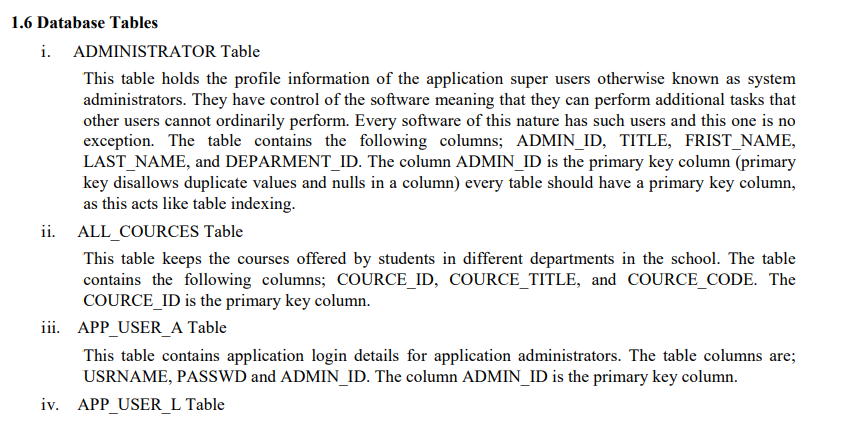 Solved SQL Code Project Name: Examination Question Paper | Chegg.com