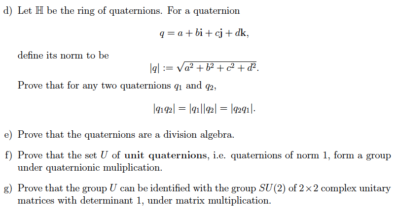Solved Problem 2. A ring R in which ever non-zero element r | Chegg.com