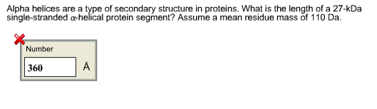 Solved Alpha helices are a type of secondary structure in | Chegg.com
