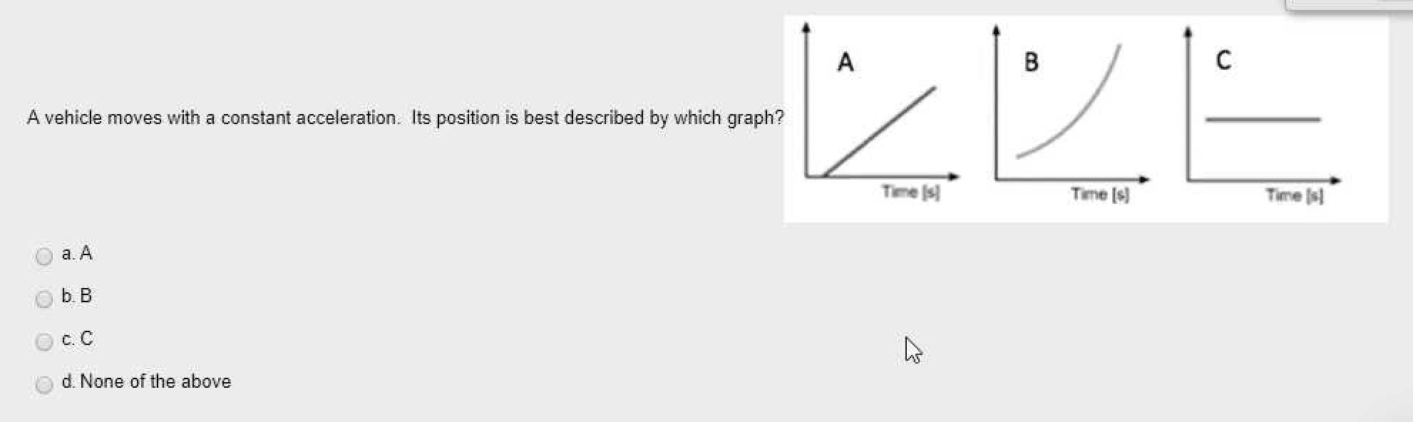 Solved A vehicle moves with a constant acceleration. Its | Chegg.com