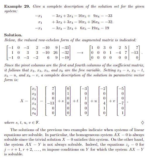 Solved 4. The system of Example 29 is: | Chegg.com