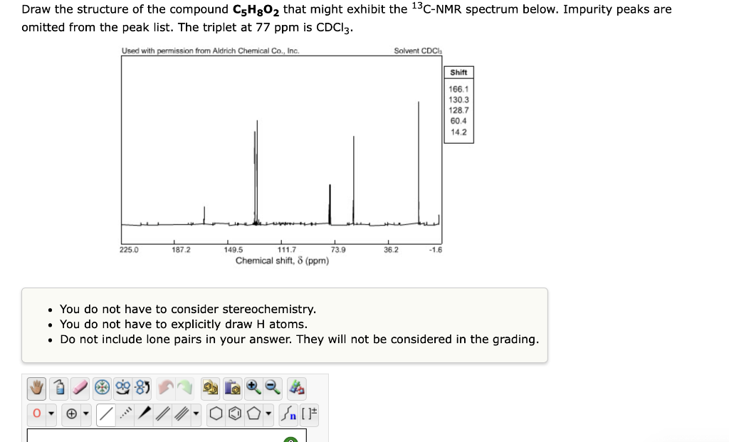 Solved Draw the structure of the compound C8H8O that might | Chegg.com