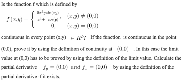 Solved Is the function f which is defined by | Chegg.com