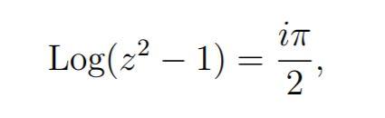 Solved Solve the equation where Log is the principal branch | Chegg.com