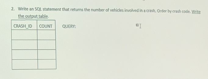 Solved QUESTIONS/ANSWERS Assume that a crash reporting | Chegg.com