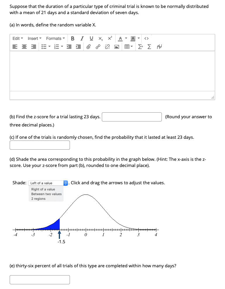 Solved Below I have attached the z-score table that my class | Chegg.com