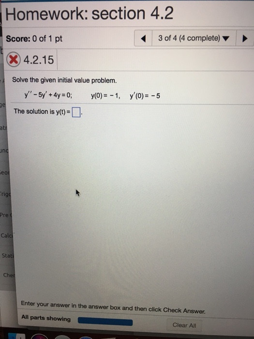 Solved Homework Section 4 2 3 Of 4 4 Complete Score 0