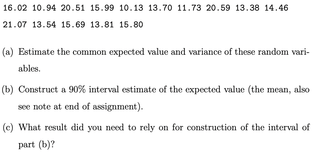 Solved (6 pts.) Let the random variables Y1, ...,Yn be | Chegg.com