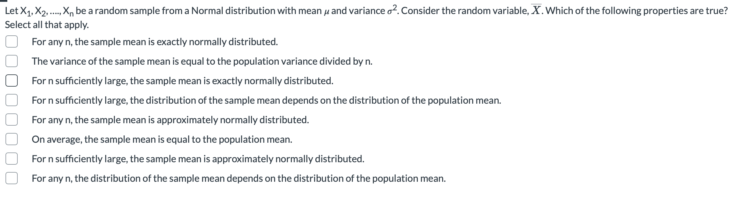 Solved Let X1, X2, ...., Xn be a random sample from a Normal | Chegg.com