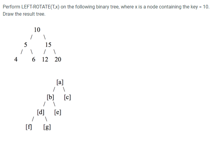 Solved Perform Left Rotate T X On The Following Binary