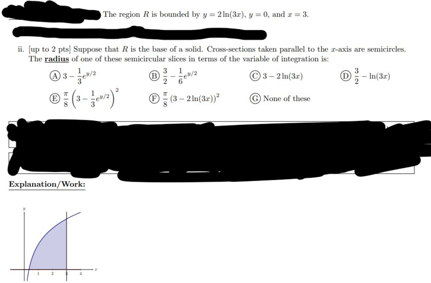 Solved Please find the radius for R when cross sections are | Chegg.com