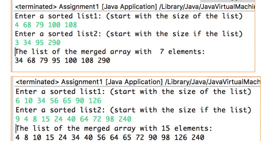  Solved Help Solve Java Merge Two Sorted Lists Write Following 