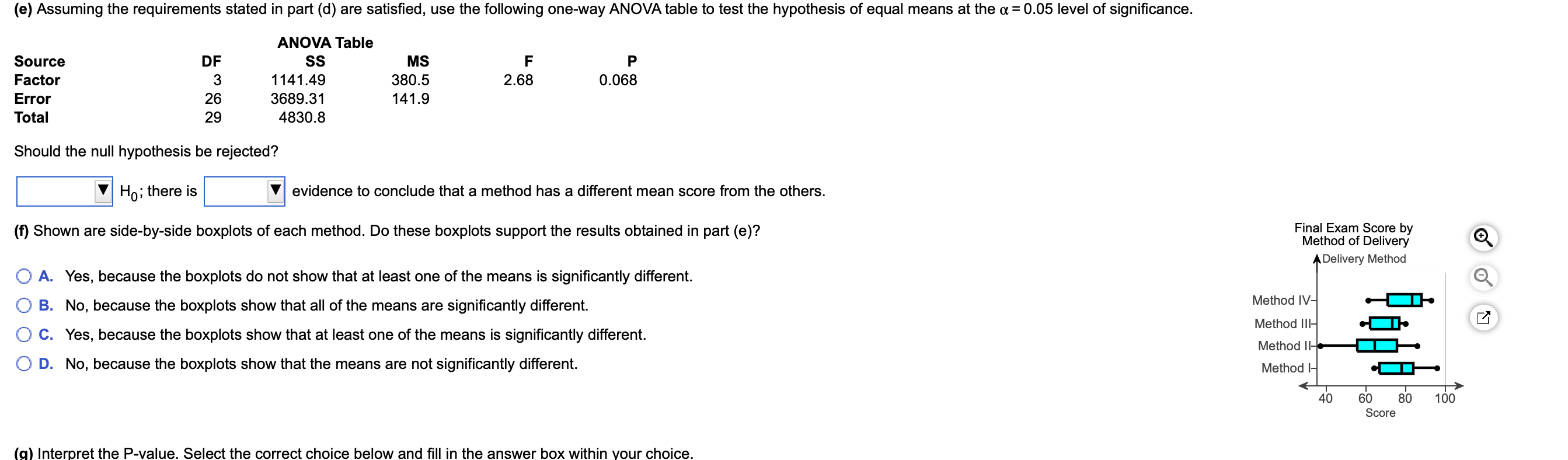 Solved A mathematics department has been experimenting with | Chegg.com