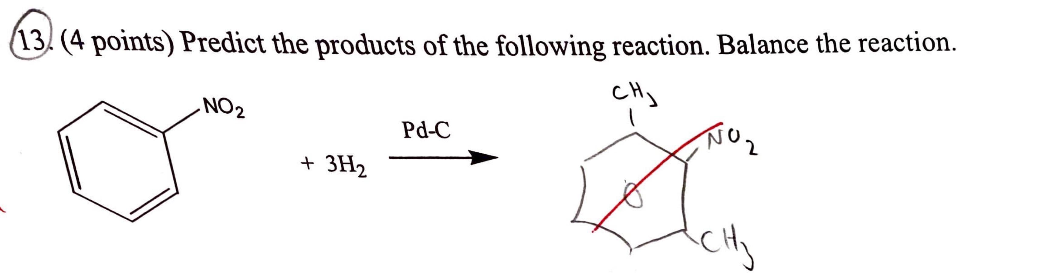 Solved 13. (4 points) Predict the products of the following | Chegg.com Solved 13. (4 points) Predict the products of the following | Chegg.com