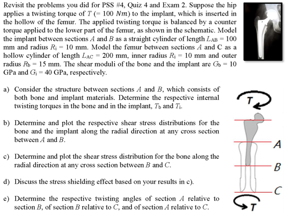 Revisit the problems you did for PSS #4, Quiz 4 and | Chegg.com