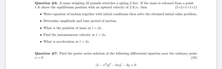 Solved I AM STUCK IN THESE QUESTION YOU HAVE TO ASSWER | Chegg.com