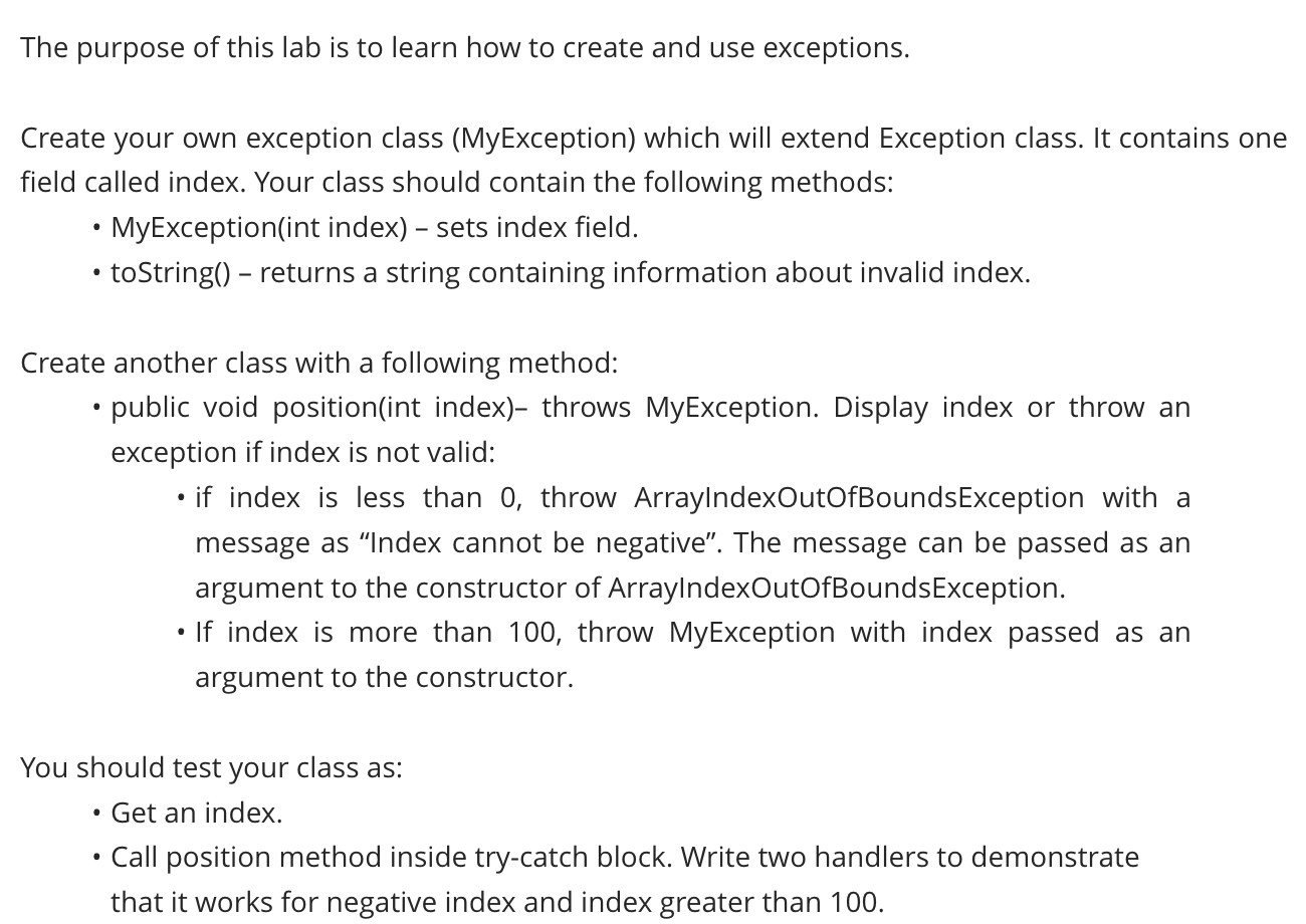 Solved The purpose of this lab is to learn how to create and | Chegg.com