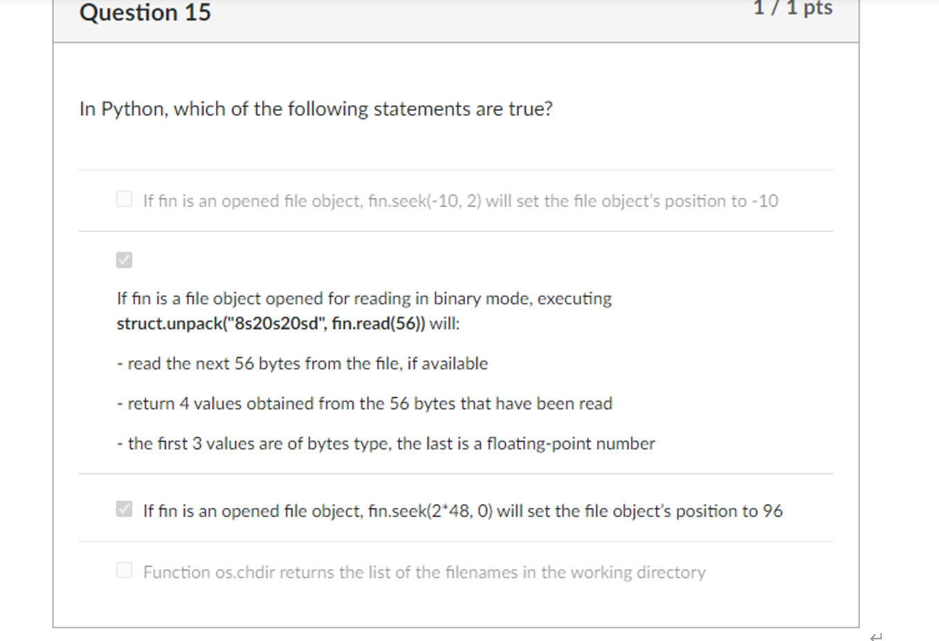 Solved Question 12 1/1pts Given this Python function: def | Chegg.com
