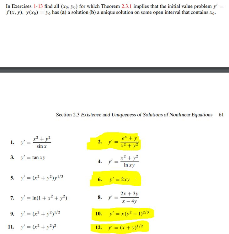 Solved Theorem 2.3.1 (a) Iff is continuous on an open | Chegg.com