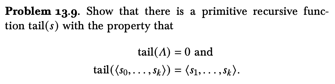 Proove that there is a primitive recursive function | Chegg.com