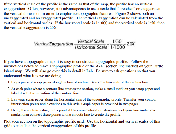 If the vertical scale of the profile is the same as | Chegg.com