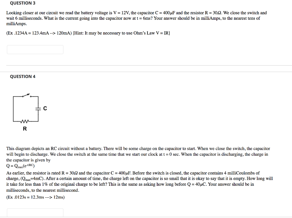 Solved QUESTION 3 Looking closer at our circuit we read the | Chegg.com