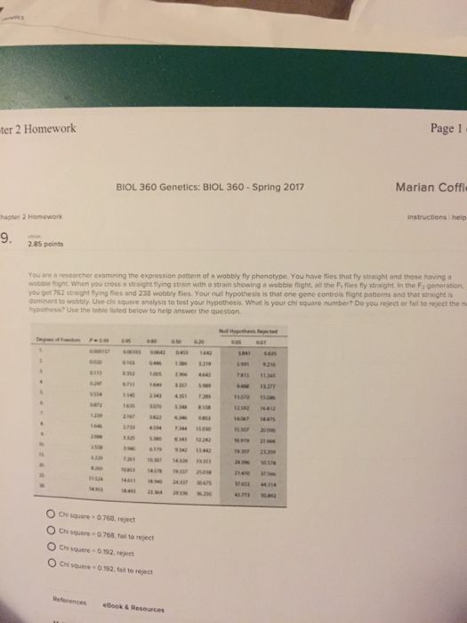 Solved 2 Homework Page 1 BIOL 360 Genetics: BIOL 360 Spring | Chegg.com