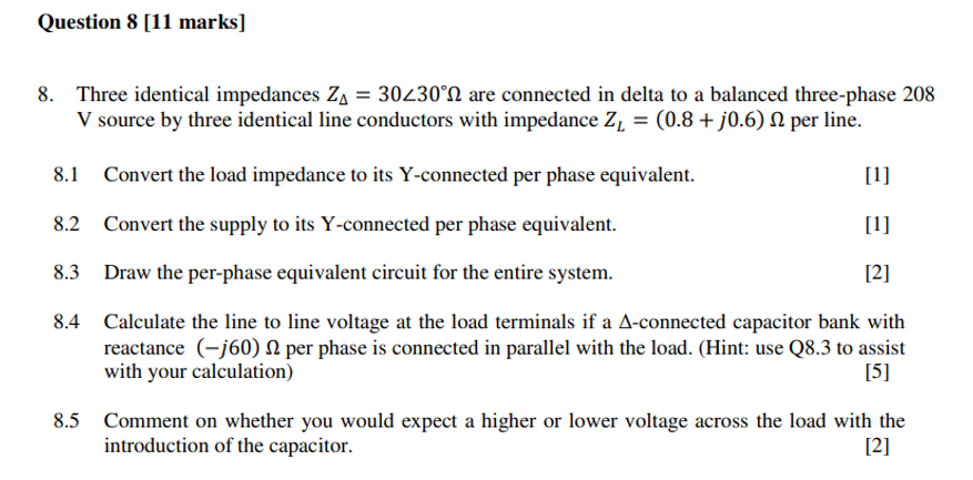 Solved Kindly Provide a detailed solution to this 3 phase | Chegg.com