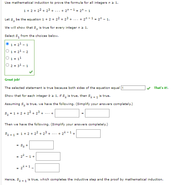 Solved Use mathematical induction to prove the formula for | Chegg.com