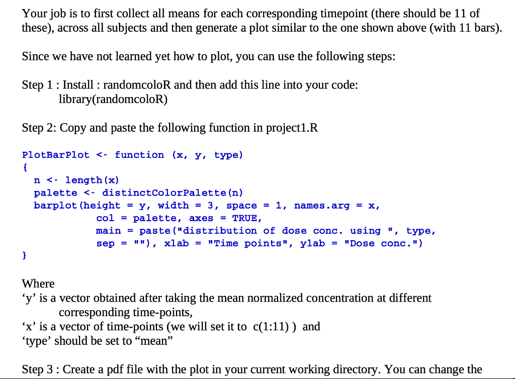 R Language Bottom part is corresponding with this | Chegg.com