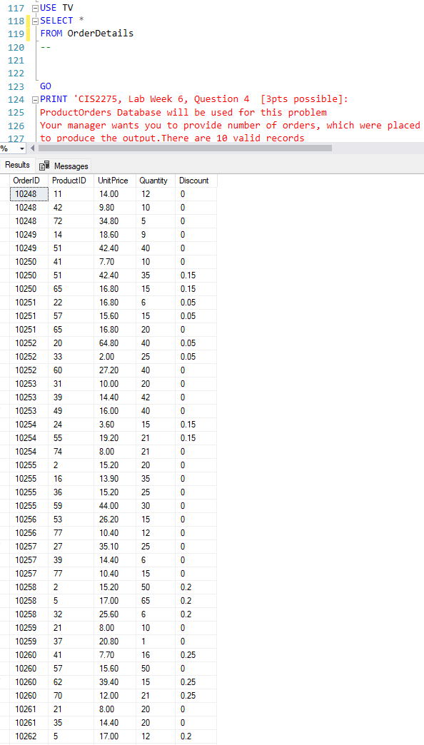Solved TV Database will be used for this problem. Write a | Chegg.com