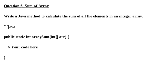 All three questions in java please, answerd in | Chegg.com