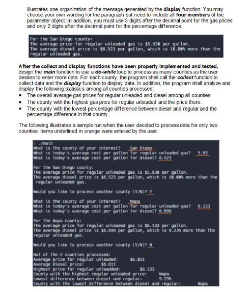 Solved You are required to organize your code using three | Chegg.com