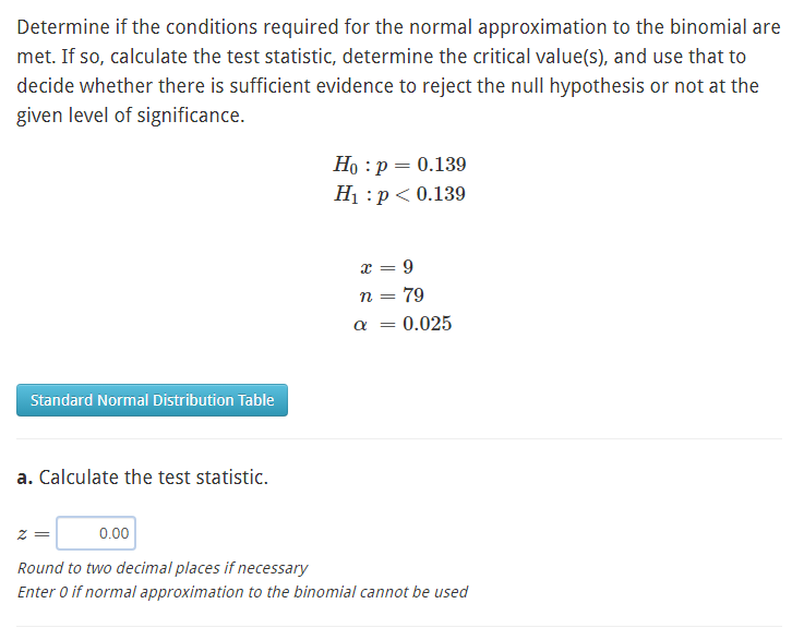 Solved Determine if the conditions required for the normal | Chegg.com