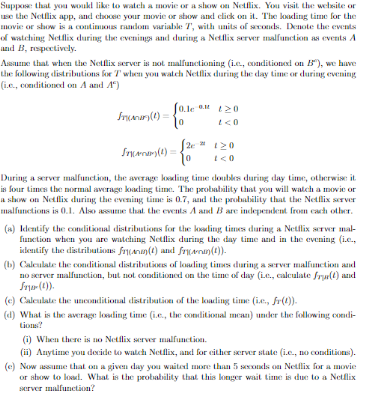 Suppe that you woukl like to watch a movie or a show | Chegg.com