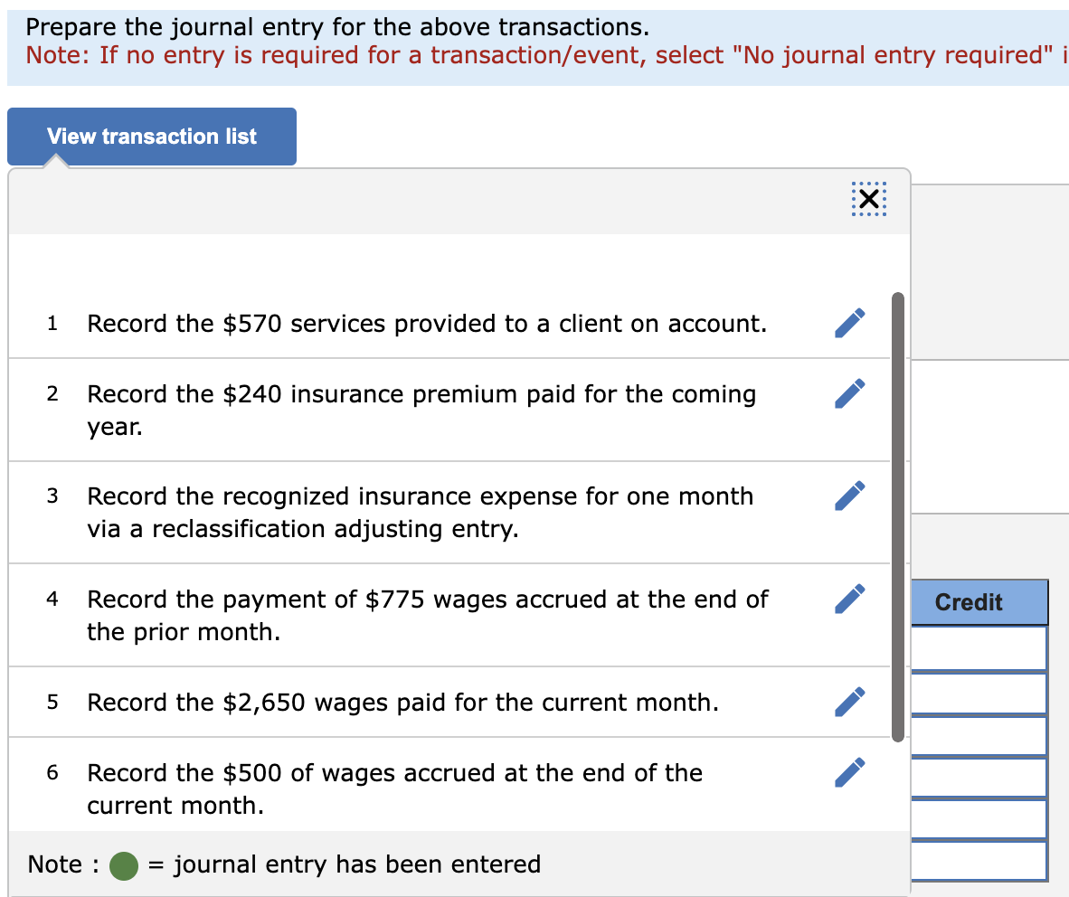 Solved Exercise 4-13 (Algo) Record transactions and | Chegg.com Solved Exercise 4-13 (Algo) Record transactions and | Chegg.com
