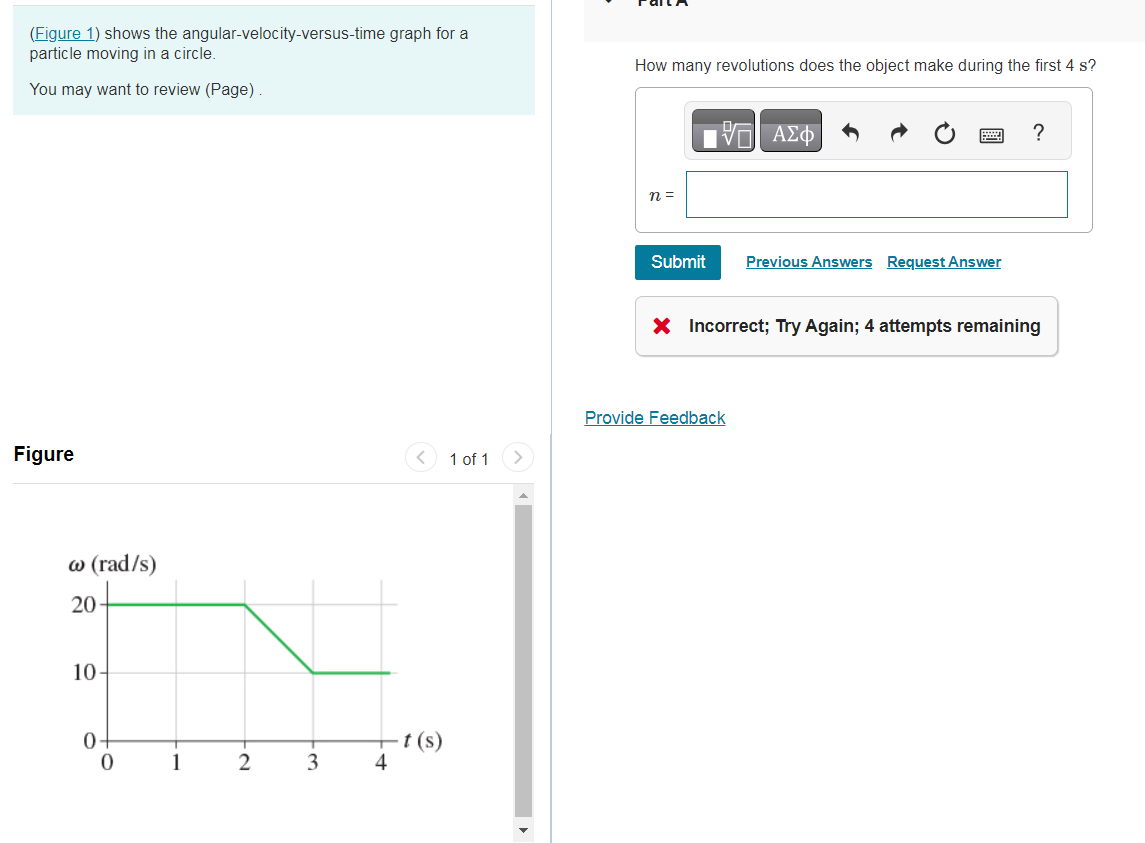 Solved (Figure 1) shows the angular-velocity-versus-time | Chegg.com