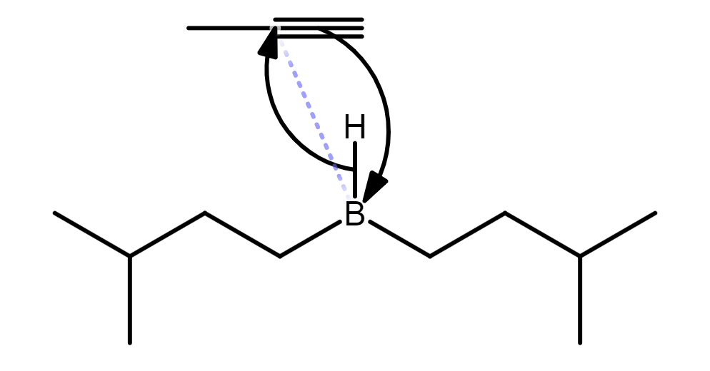 Solved 1-Propyne reacts with diisiamylborane, followed by | Chegg.com