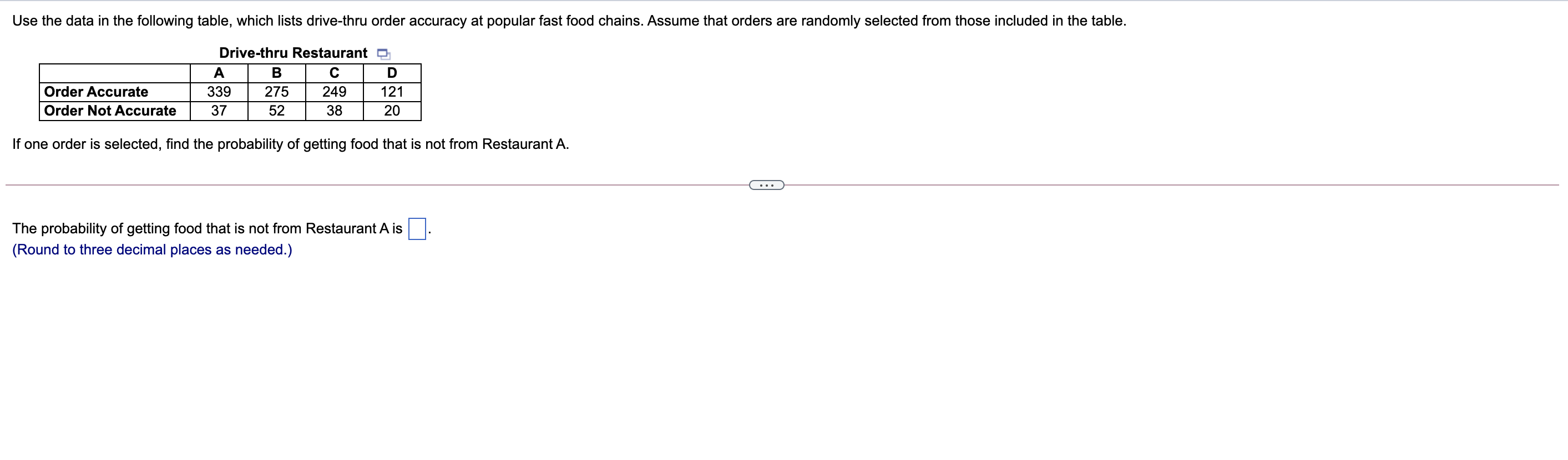 Solved Use the data in the following table, which lists | Chegg.com
