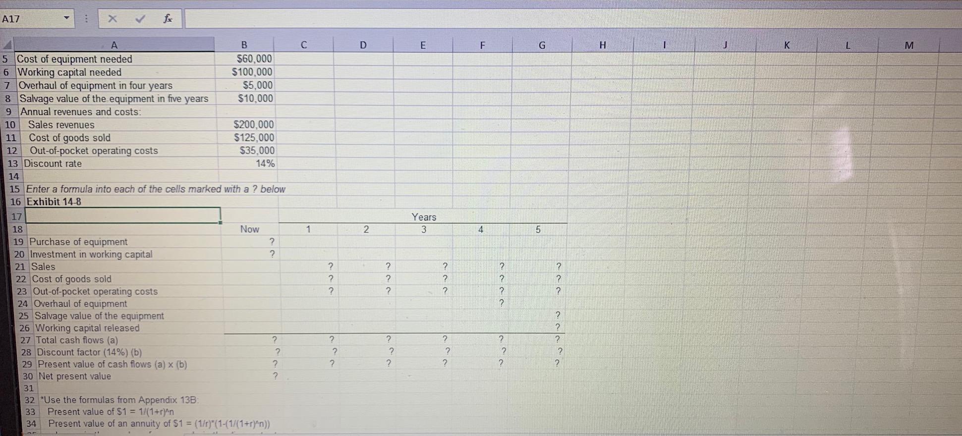 Solved The Chapter 14 Form worksheet is to be used to create | Chegg.com