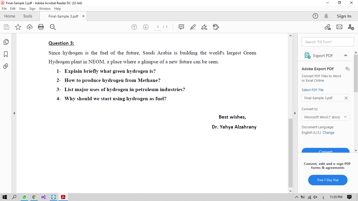 Solved - х A Final-Sample 3.pdf - Adobe Acrobat Reader DC | Chegg.com