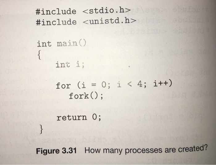 Solved In operating system: chapter 3 process concept | Chegg.com