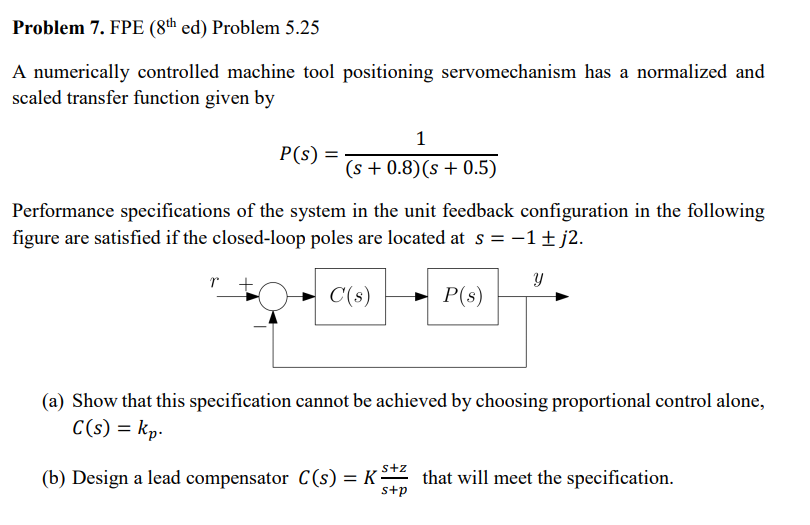 Solved A numerically controlled machine tool positioning | Chegg.com